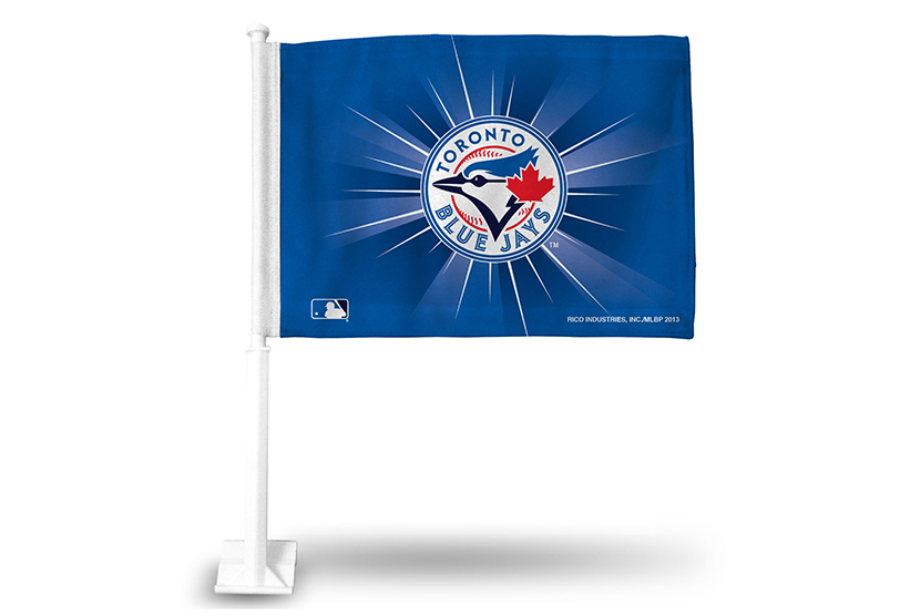 Toronto Blue Jays Car Flag – Flag Corps, Inc. Flags & Flagpoles