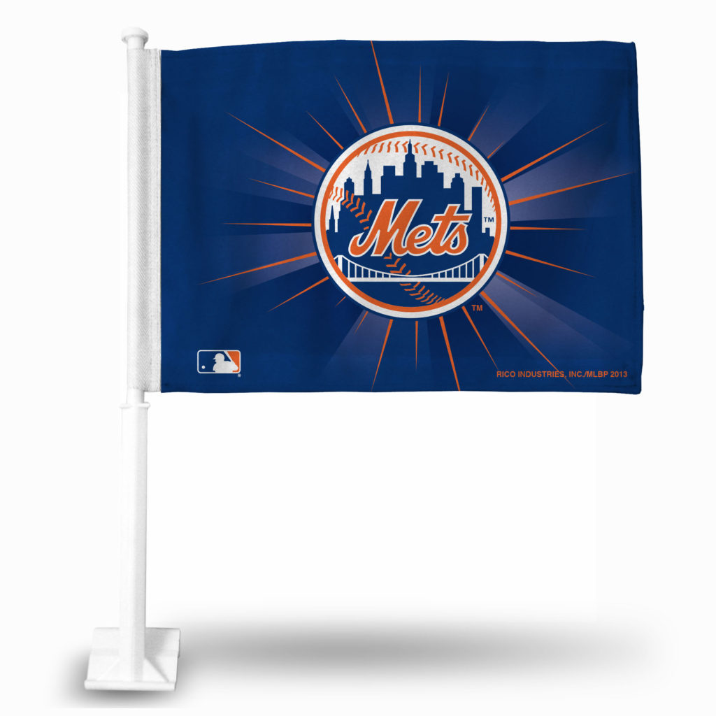 New York Mets Car Flag | Flag Corps, Inc. Flags & Flagpoles