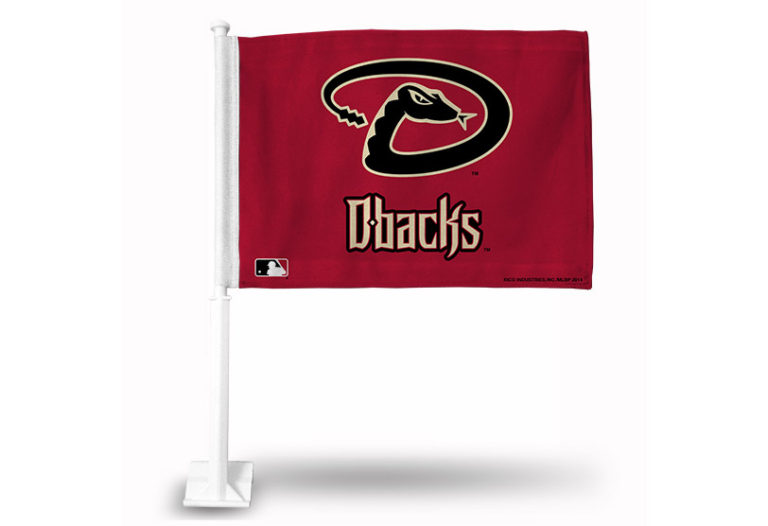Arizona Diamondbacks Car Flag | Flag Corps, Inc. Flags & Flagpoles