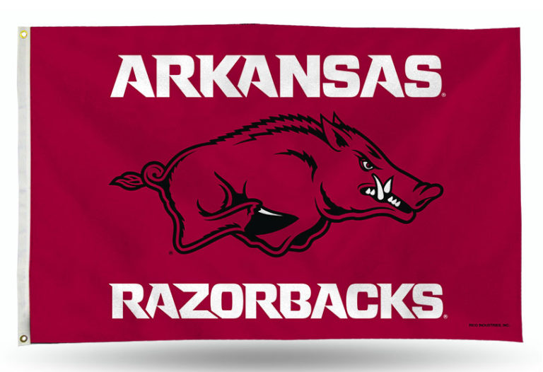 Arkansas Razorbacks | 3'X5' Flag | Flag Corps, Inc. Flags & Flagpoles