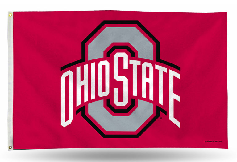 Ohio State Buckeyes | 3'X5' Flag | Flag Corps, Inc. Flags & Flagpoles