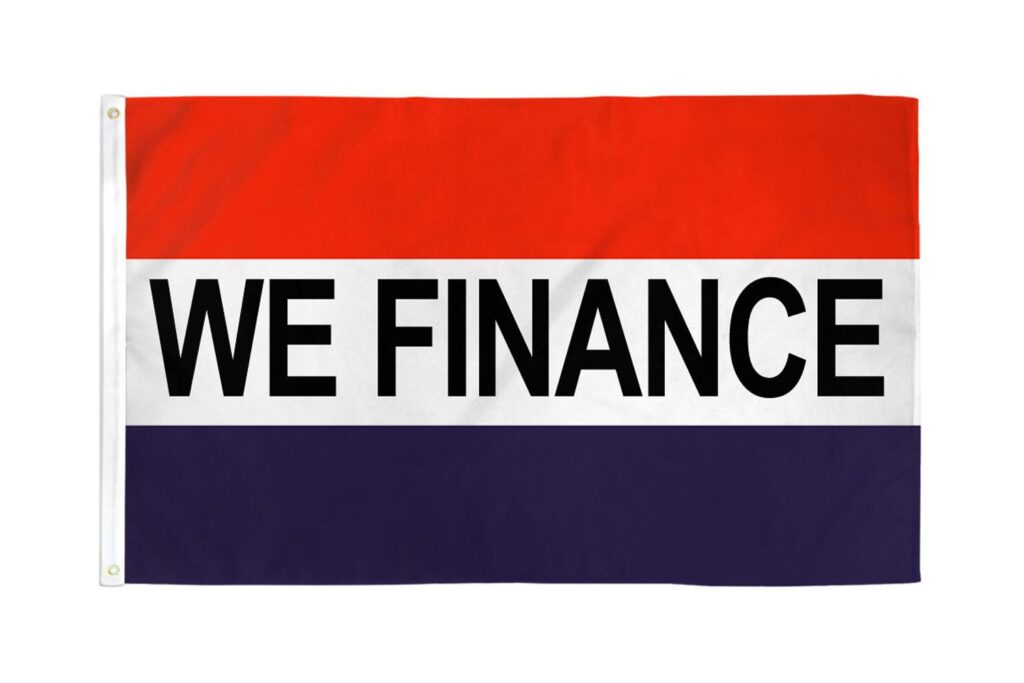 We Finance POLY Flag | 3’X5′ – Flag Corps, Inc. Flags & Flagpoles