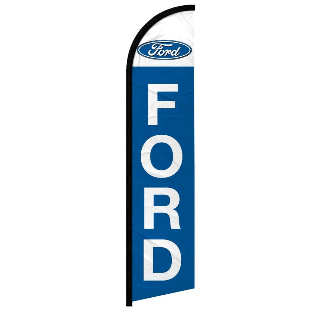 Ford Windless Banner Flag | Flag Corps, Inc. Flags & Flagpoles